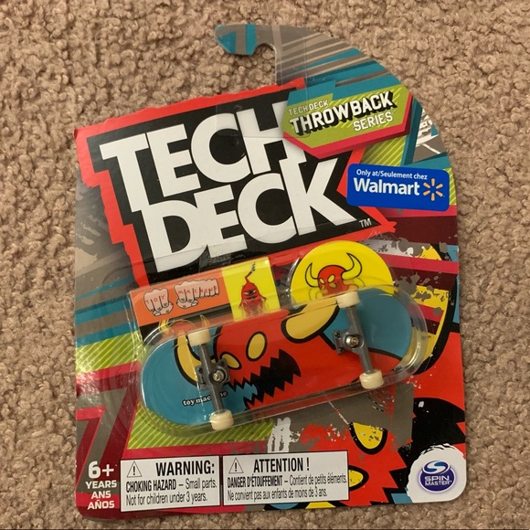 Tech Deck | Toys | Tech Deck Fingerboard Skateboard Throwback Series ...